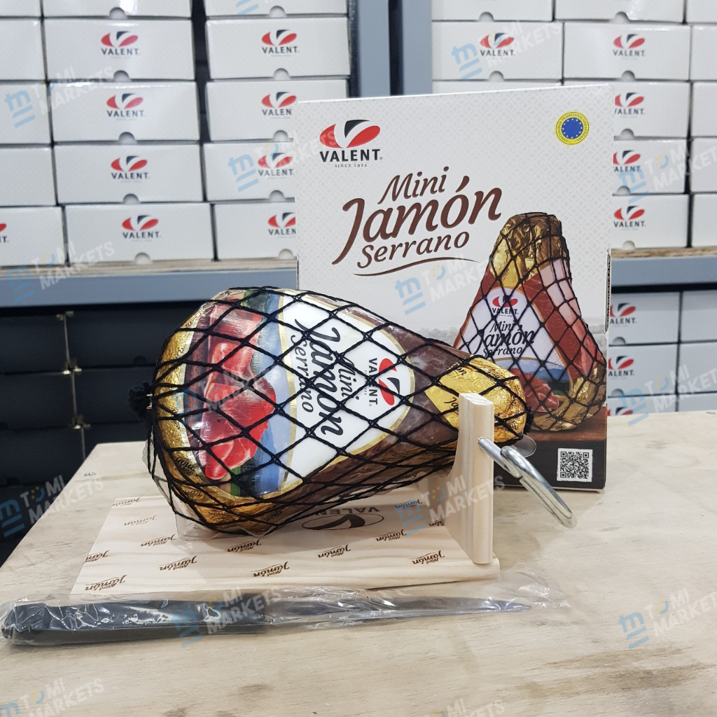 Đùi Heo Muối Tây Ban Nha Jamon Serrano Mini Valent Nhập Khẩu Chính Hãng ...