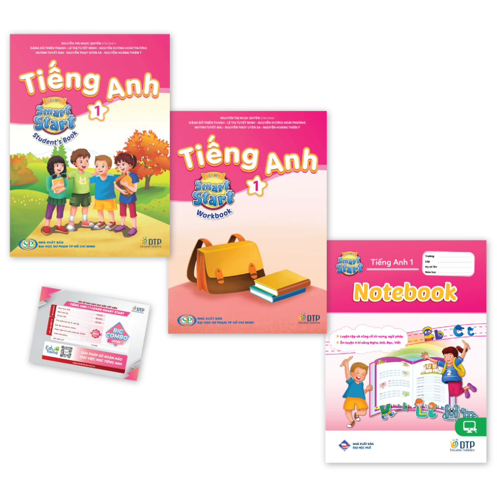 Sách - Dtpbooks - Tiếng Anh 1 i-Learn Smart Start - Gói số hóa giáo dục siêu tiết kiệm (SB, WB ...