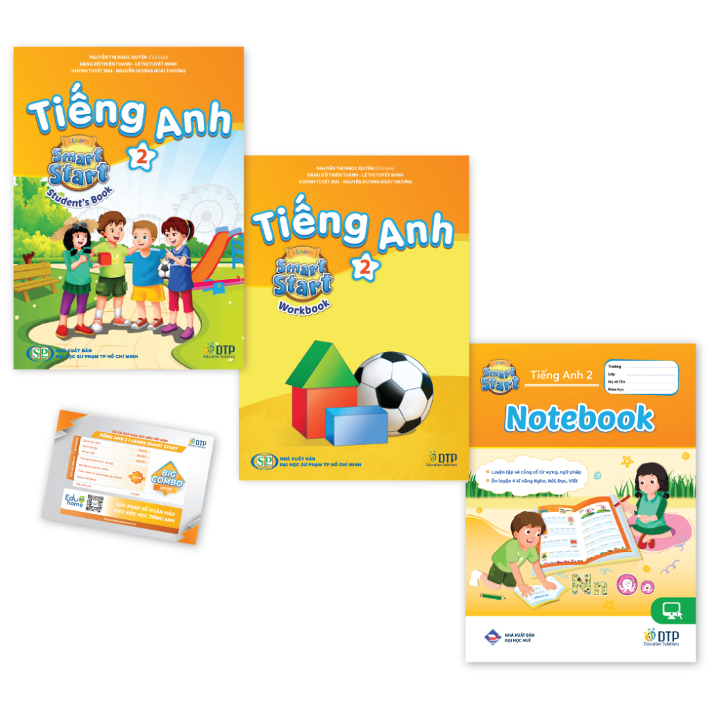 Sách - Dtpbooks - Tiếng Anh 2 i-Learn Smart Start - Gói số hóa giáo dục siêu tiết kiệm (SB, WB ...