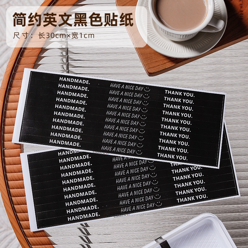 Tem dán trang trí hộp bánh Have Nice Day | Shopee Việt Nam