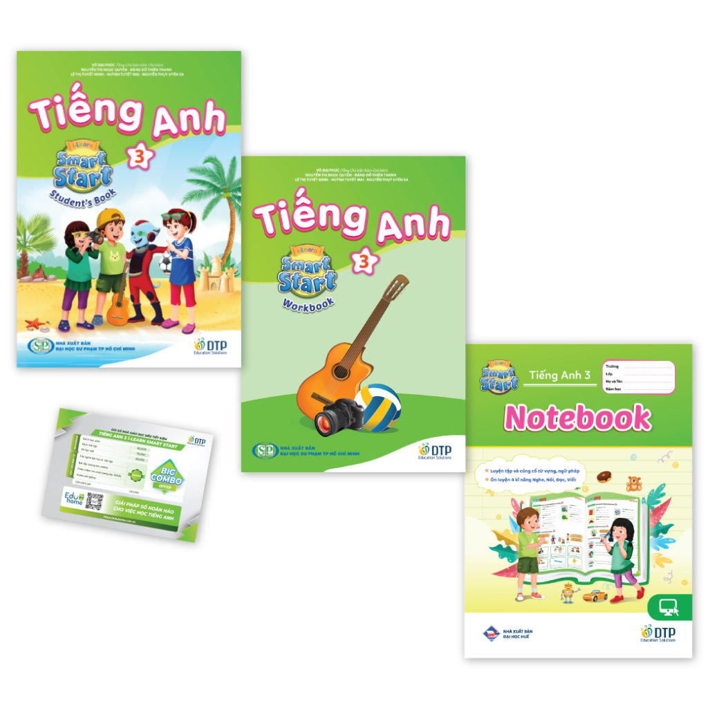 Sách - Dtpbooks - Tiếng Anh 3 i-Learn Smart Start - Gói số hóa giáo dục siêu tiết kiệm (SB, WB ...