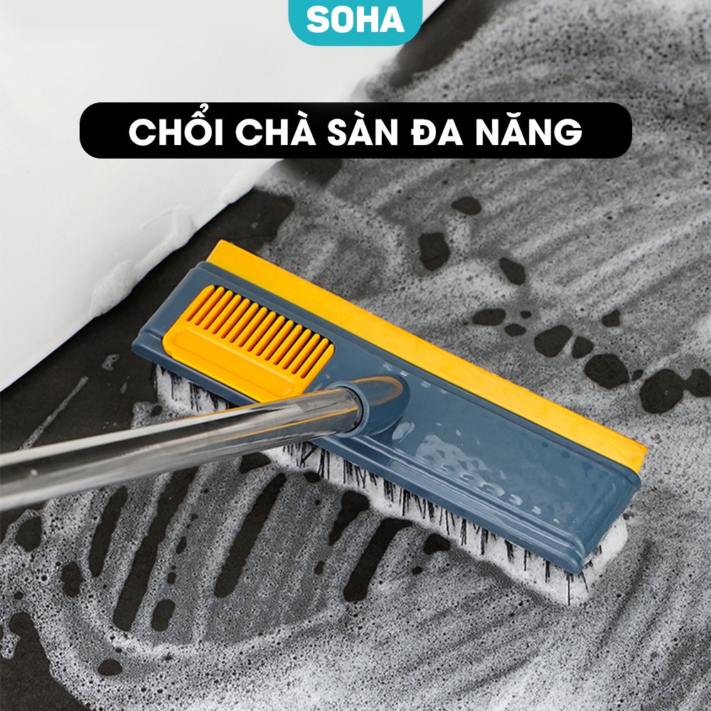 Cây Chà Sàn Nhà Tắm, Chổi Chà Sàn Đa Năng Cán Dài Loại Bỏ Mọi Vết Bẩn ...
