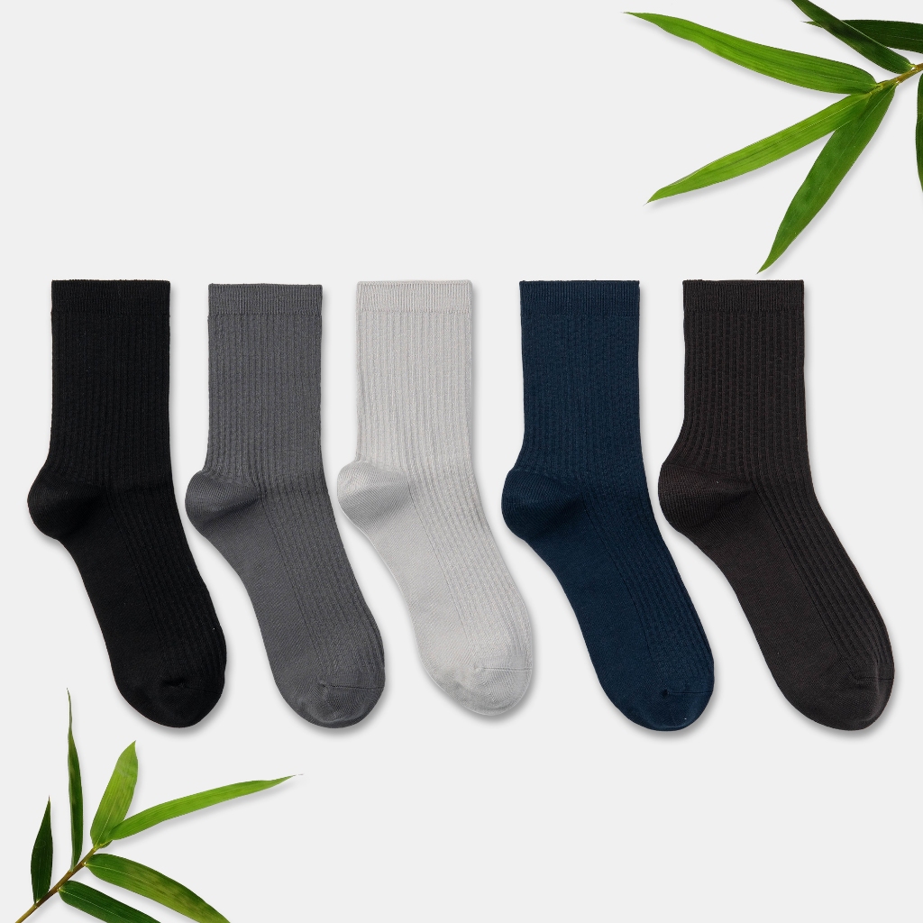 Tất Vớ Cổ Cao Nam Bamboo Cao Cấp Signature UPPER YOU Công Nghệ Không ...