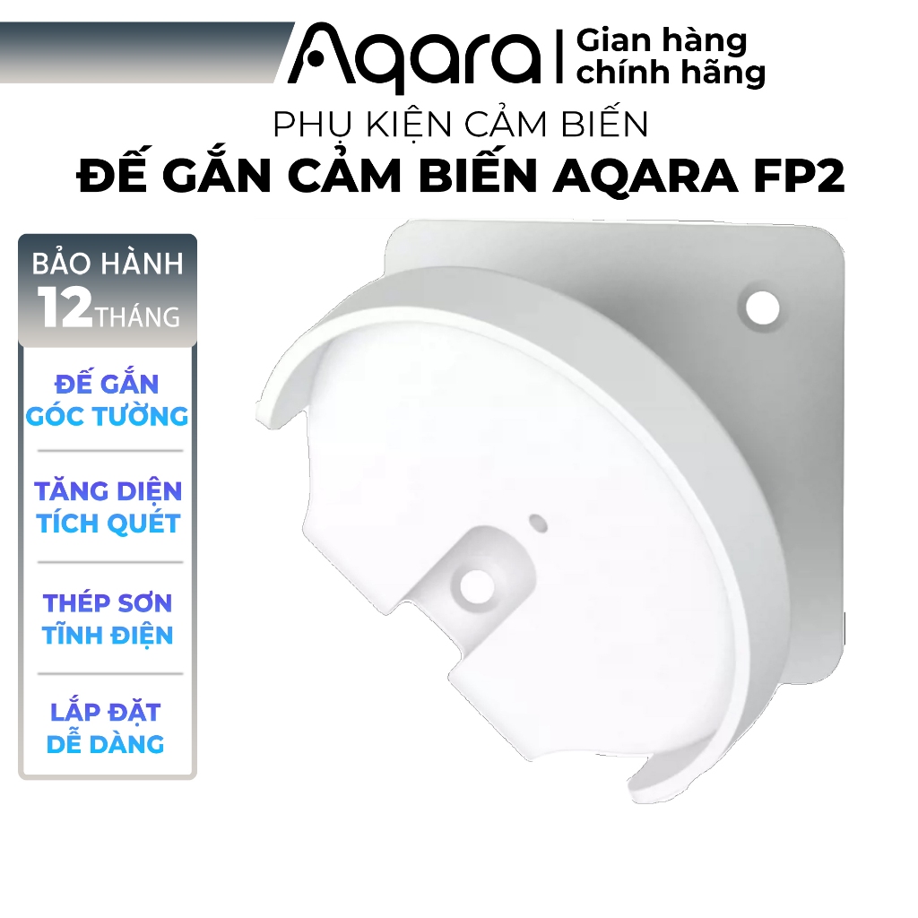 Đế gắn góc tường cho cảm biến Aqara FP2 - Hàng chính hãng, Đế cứng cáp ...