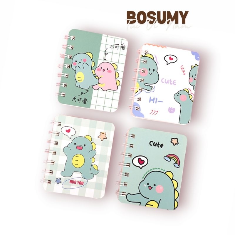 Sổ Tay Lò Xo Ghi Chép Mini Dễ Thương Nhỏ Xinh, Sổ Note Mini Mẫu Xinh ...