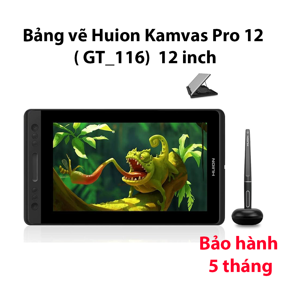Bảng vẽ huion kamvas pro 12 (GT-116) (sử dụng sơ còn rất mới) | Shopee Việt Nam