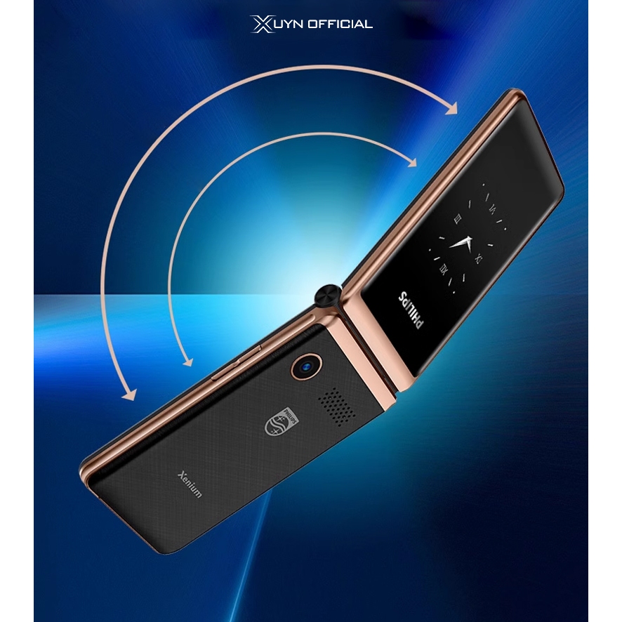 Điện thoại Philips Xenium E535 4G, máy gập cao cấp, sáng bóng đẳng cấp | Shopee Việt Nam