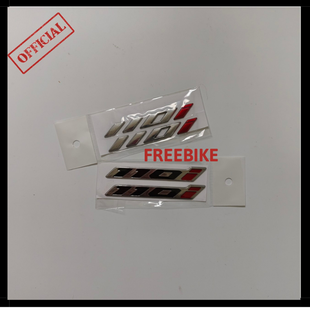 (LỖI LÀ ĐỔI) TEM DÁN LOGO SỐ 110i NHỰA DẺO | Shopee Việt Nam