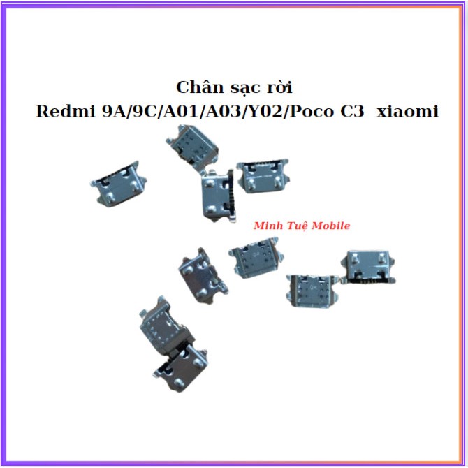 Chân sạc rời A03/a03 core,Redmi 9A/9C/A01/Y02/Poco C3 | Shopee Việt Nam