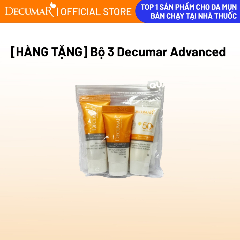 Bộ ba sample Decumar [ HÀNG TẶNG KHÔNG BÁN ] | Shopee Việt Nam
