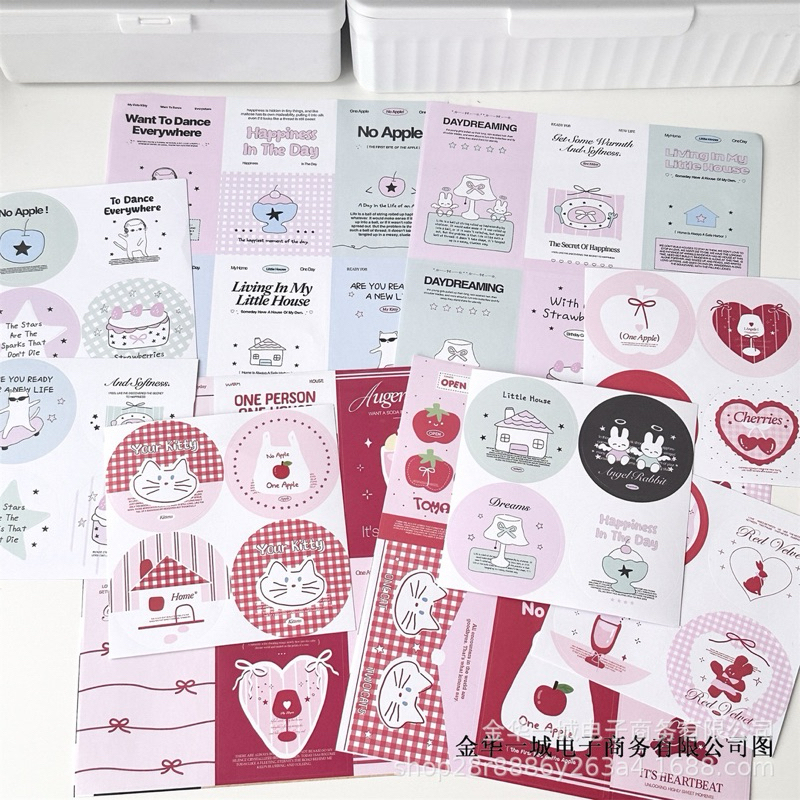 Set Sticker NIÊM PHONG GÓI HÀNG THEO MÀU | Shopee Việt Nam
