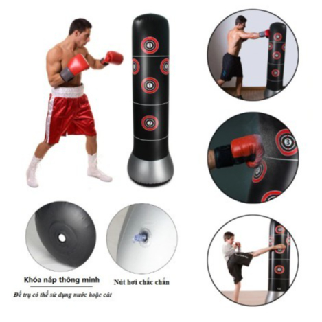 [FREESHIP]Trụ đấm Bốc Tự Cân Bằng Pure Boxing – PURE BOXING - 160cm ...