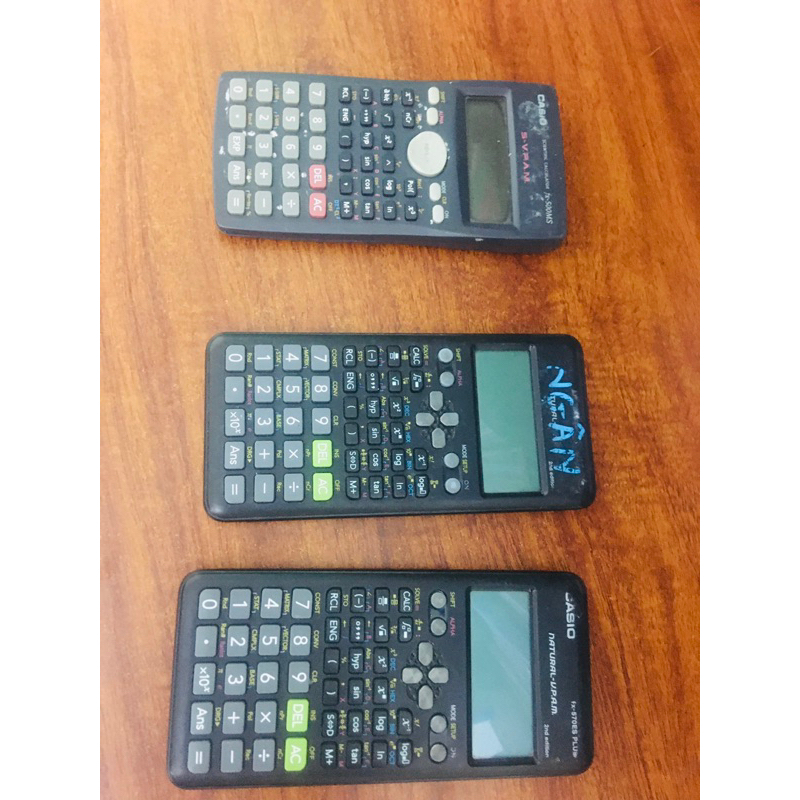 máy tính casio fx500,fx570 đã qua sử dụng còn tốt | Shopee Việt Nam