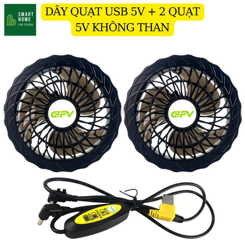 Phụ Kiện Áo Điều Hòa, Quạt Áo Điều Hòa, Quạt Lắp Áo Điều Hòa Nhật Bản Không Chổi Than 5V GIFV ...