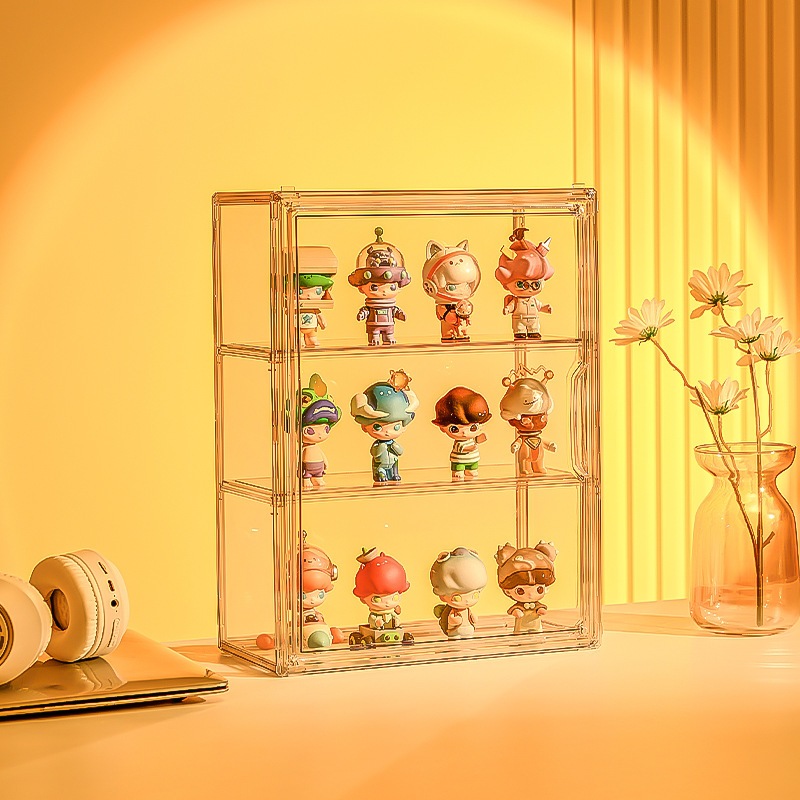 [Tặng Miếng Dán] Tủ, Hộp Trưng Bày Trong Suốt Bảo Quản Mô Hình Blindbox ...
