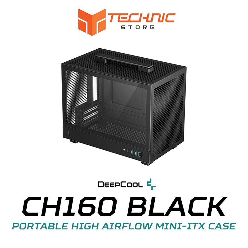 Case máy tính Deepcool CH160 BLACK | Shopee Việt Nam