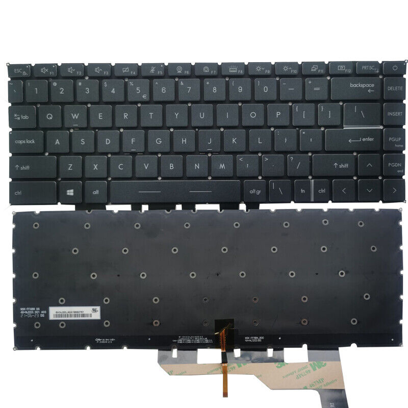 Bàn Phím [ZIN] MSI Modern 15 A10M A10RAS A10RBS MS-1551 MS-1552 Keyboard US Backlit | Shopee ...