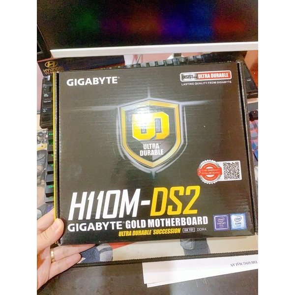 Main Gigabyte H110M-DS2 (Chipset Intel H110/ Socket LGA1151/ VGA ...