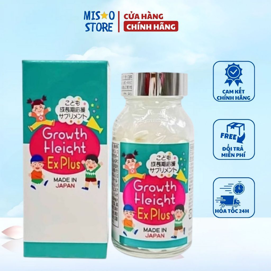 Viên uống hỗ trợ tăng chiều cao Growth Height EX Plus Nhật Bản - Lọ 300 ...