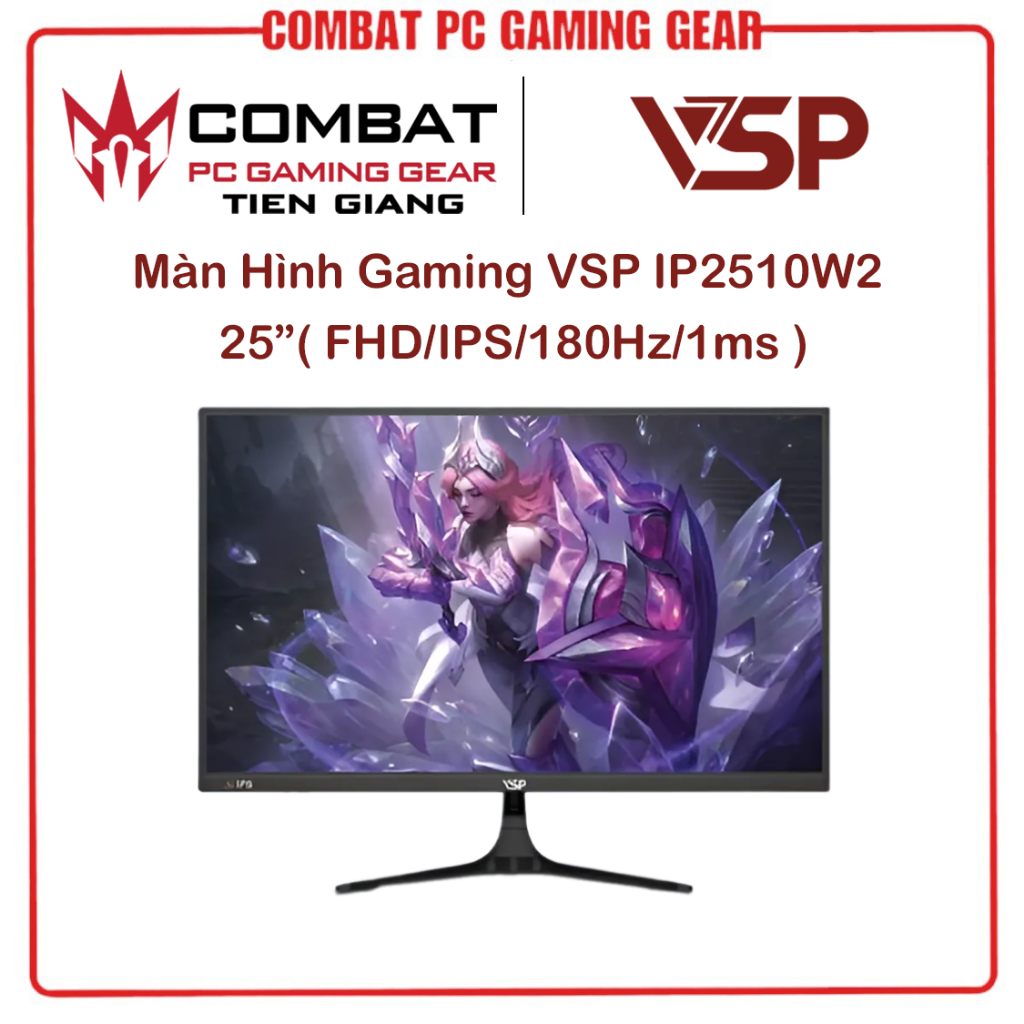 Màn Hình Gaming VSP IP2510W2 25 inch ( FHD/IPS/180Hz/1ms ) - Hàng Chính Hãng | Shopee Việt Nam