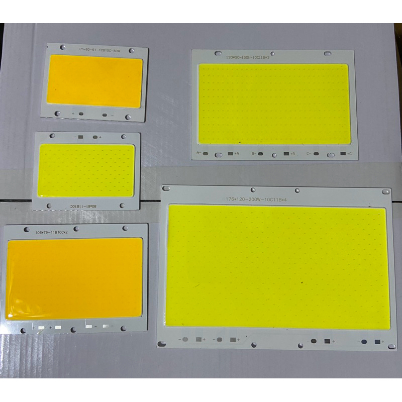 BÓNG/CHÍP LED PHA COB 5054 (30v-36v):50W-100W-150W-200W.DÙNG CHO NGUỒN ...