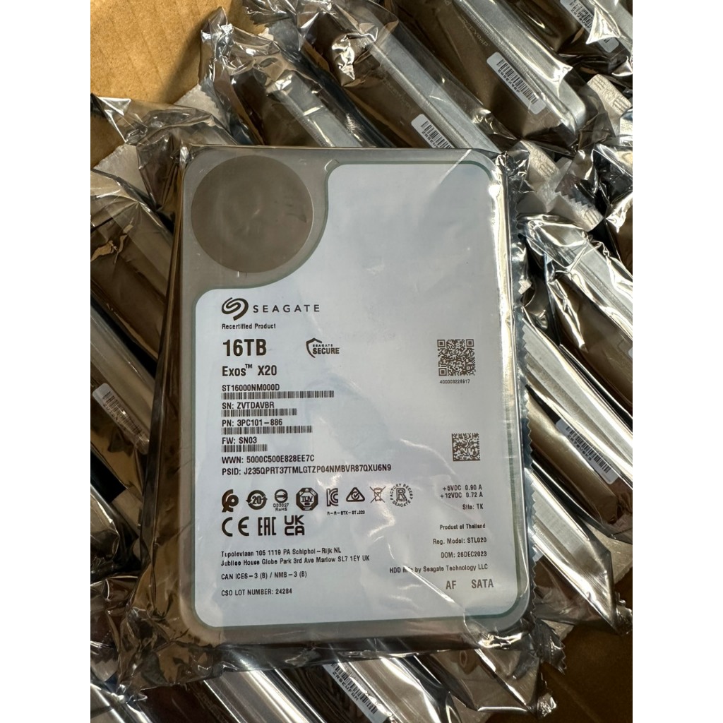 Seagate Exos X20 16TB SATA HDD ST16000NM000D | Shopee Việt Nam