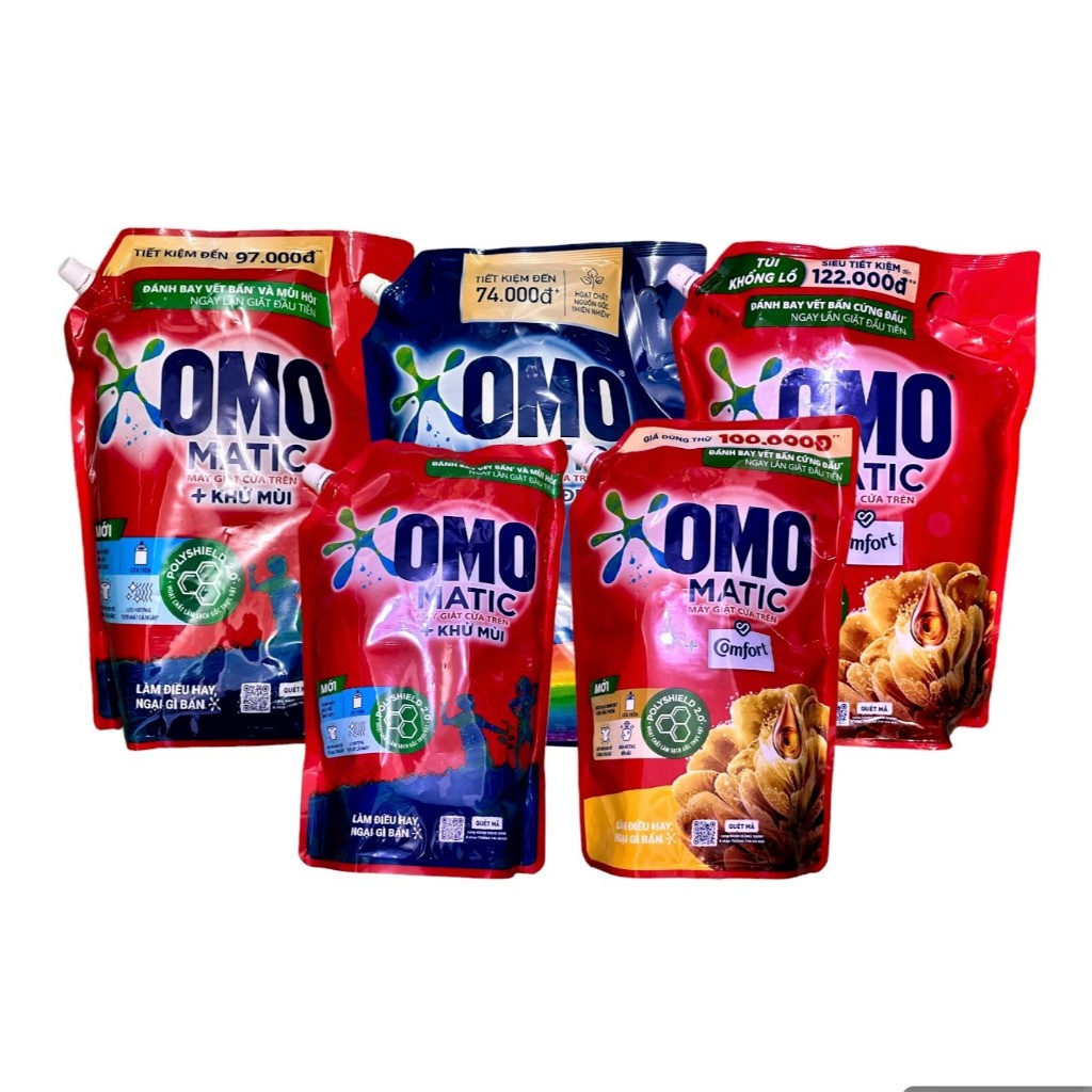 Nước Giặt Omo Matic - Comfort 4.1kg- 1.8kg (túi) | Shopee Việt Nam
