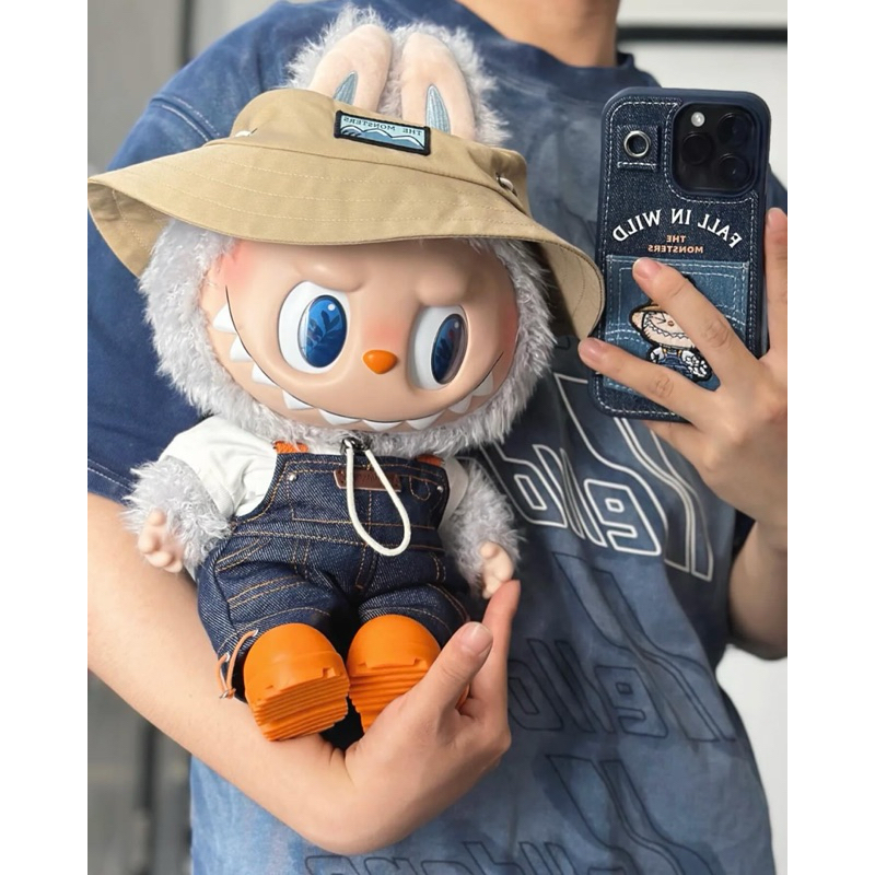 [HÀNG CÓ SẴN] Mô hình Labubu Fall in wild size to và móc khoá | Shopee ...