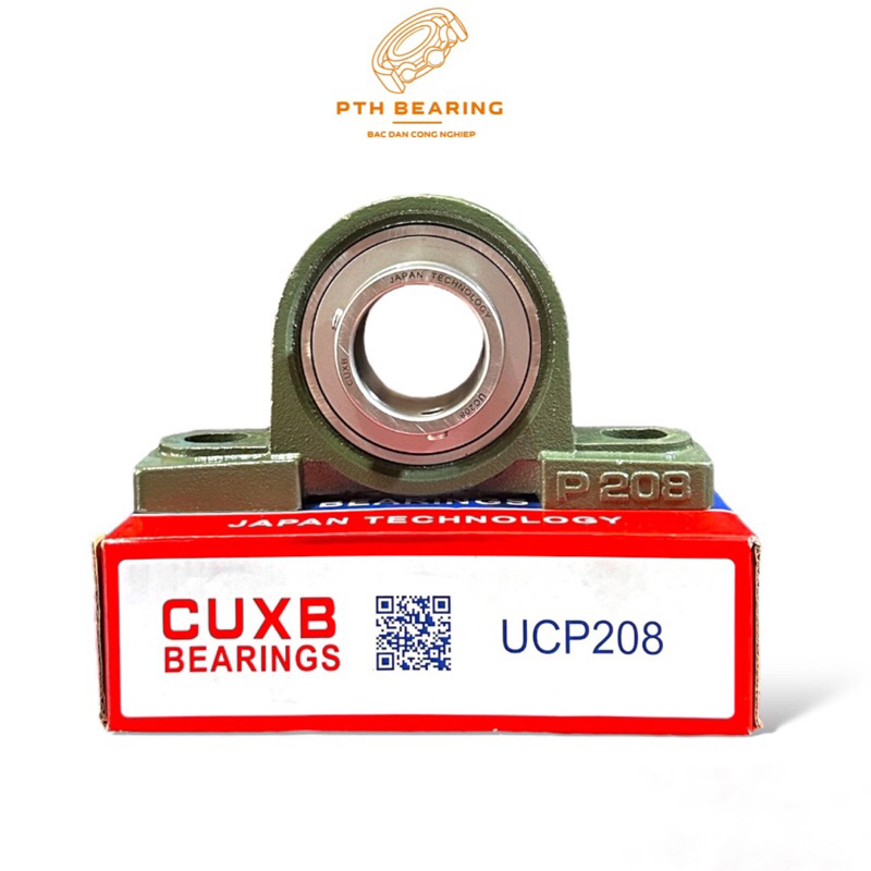 Gối đỡ vòng bi UCP208 trục cốt 40mm JAPAN TECHNOLOGY | Shopee Việt Nam