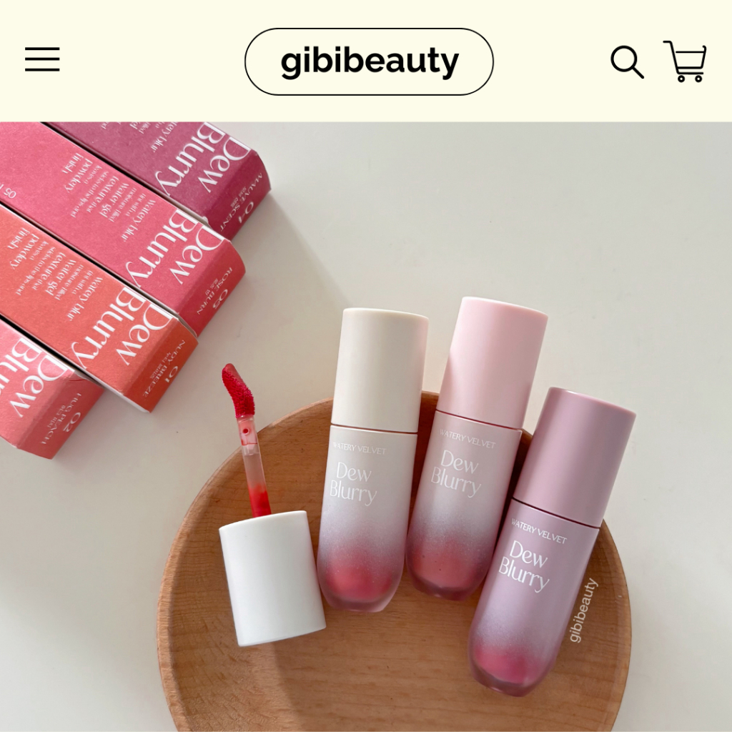 Son tint TOO COOL FOR SCHOOL Dew Blurry Tint 4g | Shopee Việt Nam