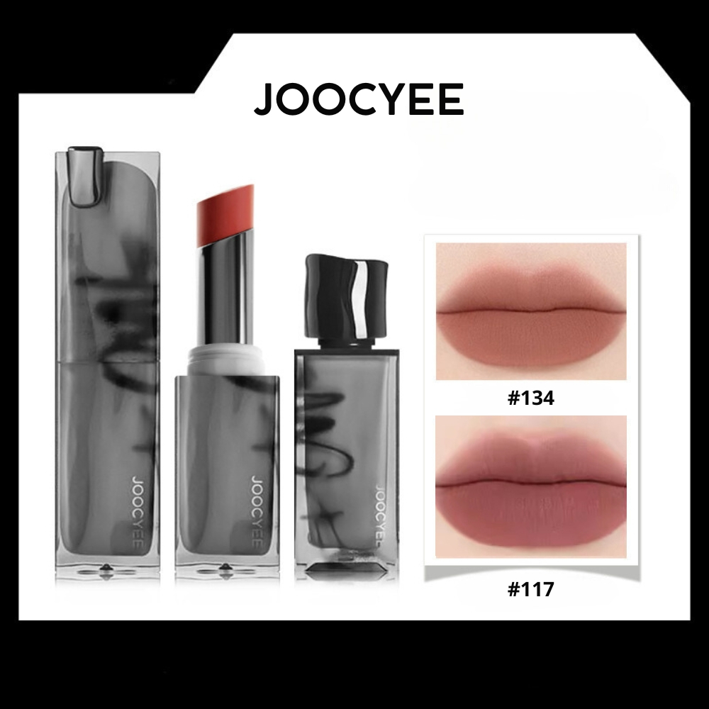 Son môi Joocyee dạng phấn sương, màu nâu đỏ, làm sáng da, không dễ dính cốc phiên bản mới chính ...