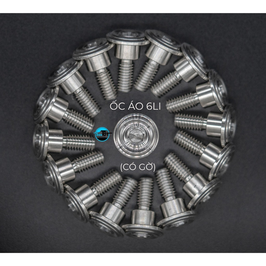 Ốc inox 304 TBT đầu dù có gờ | Shopee Việt Nam