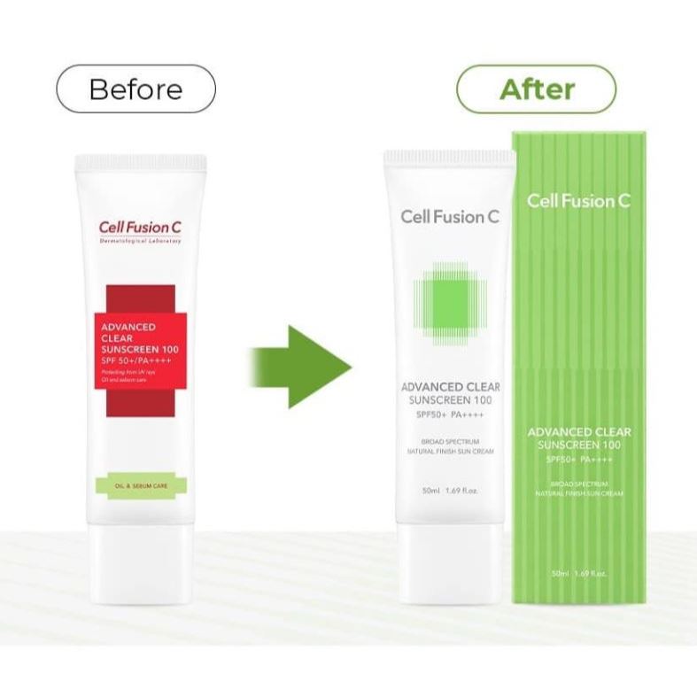 Chống Nắng Cell Fusion C Advanced Clear Sunscreen (da dầu, da mụn ...
