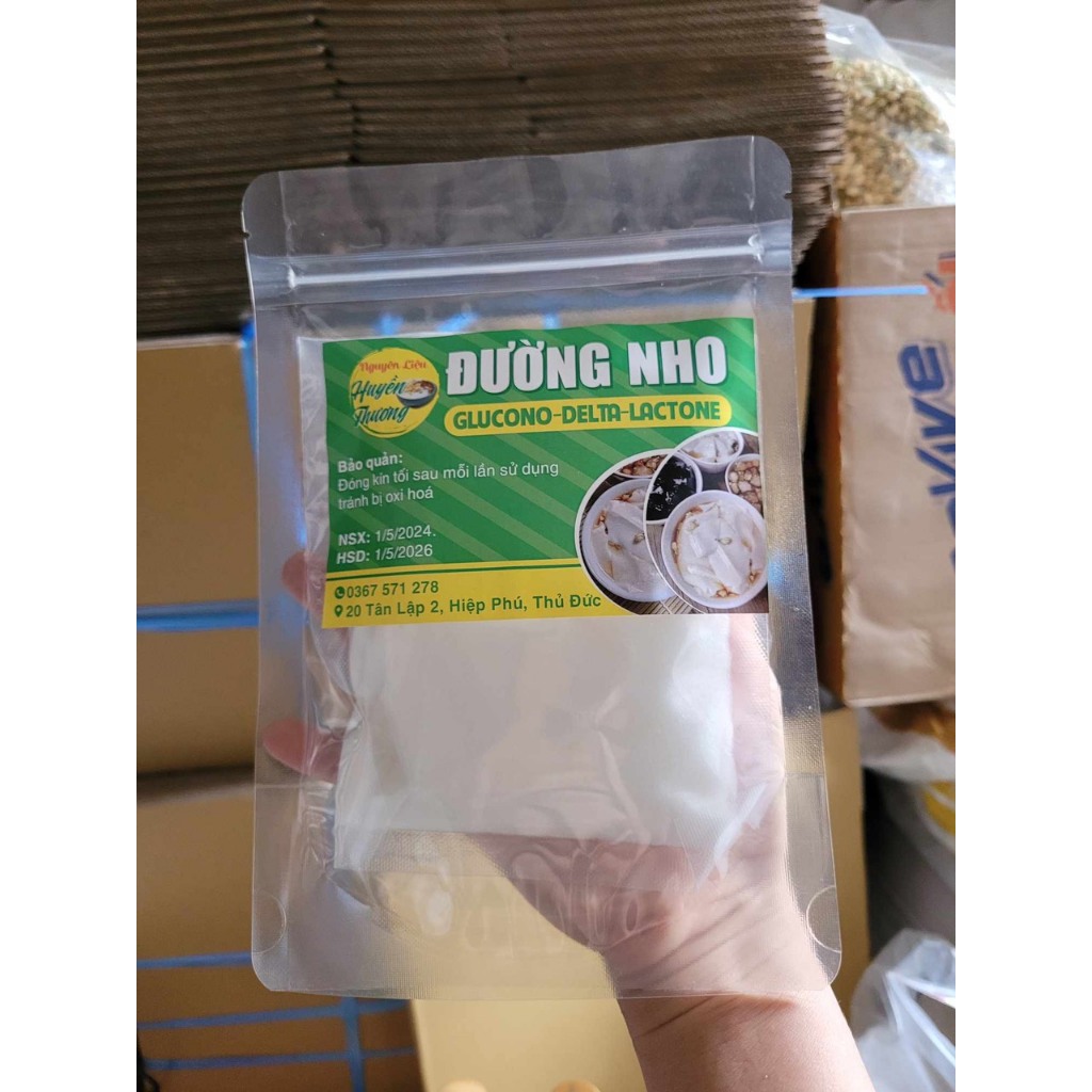 ĐƯỜNG NHO PHÁP - GLUCONO DELTA LACTON ( LÀM TÀO PHỚ NGON NHẤT ...