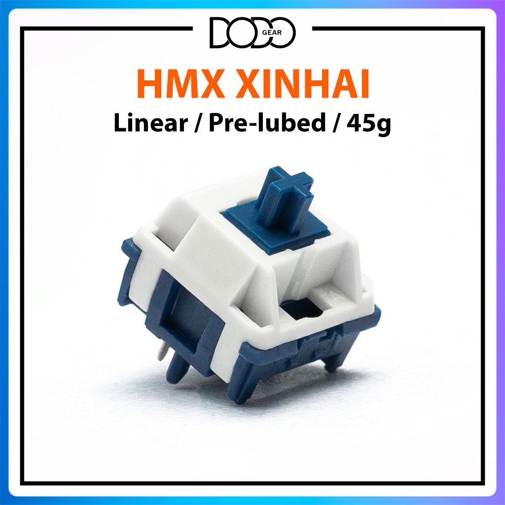 Switch HMX Xinhai 5 PIN Linear 45g công tắc bàn phím Switch HMX Xinhai DoDo Gear | Shopee Việt Nam