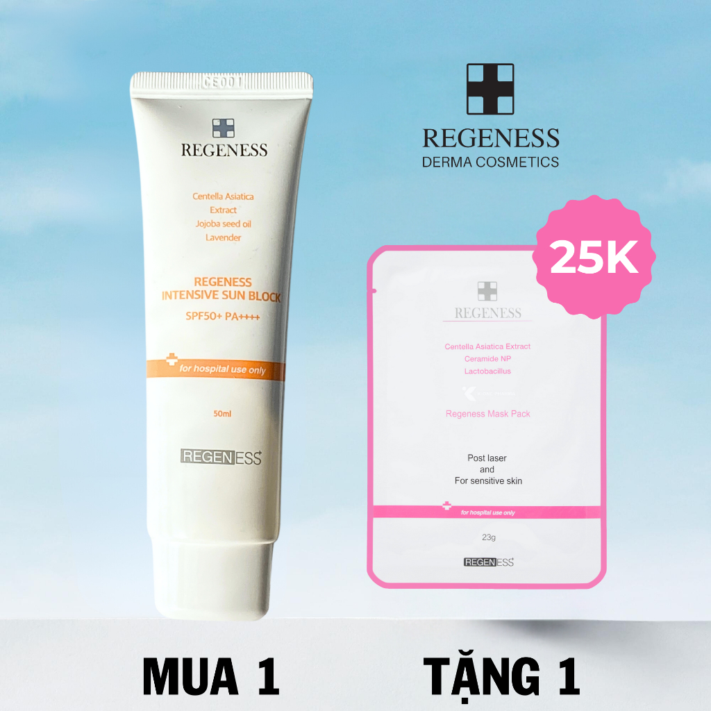 Kem chống nắng Regeness Intensive Sunblock - Kem chống nắng của Viện Da ...
