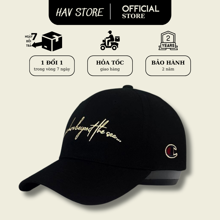 Mũ lưỡi trai "Champion Somewhere" logo thêu nổi - Mũ Champion Free size ...