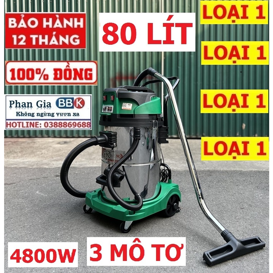Máy Hút Bụi Công Nghiệp ROMANO 30L+40L+70L+ 80L Chính hãng, Bảo hành 1 năm | Shopee Việt Nam