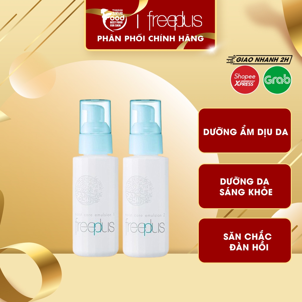 Sữa Dưỡng Ẩm Dịu Nhẹ Freeplus Moist Care Emulsion 100ml | Shopee Việt Nam