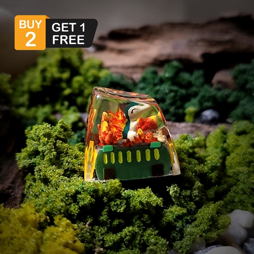 Cyndaquil keycaps, pokemon, phim hoạt hình pokemon, bàn phím cơ, nút ...