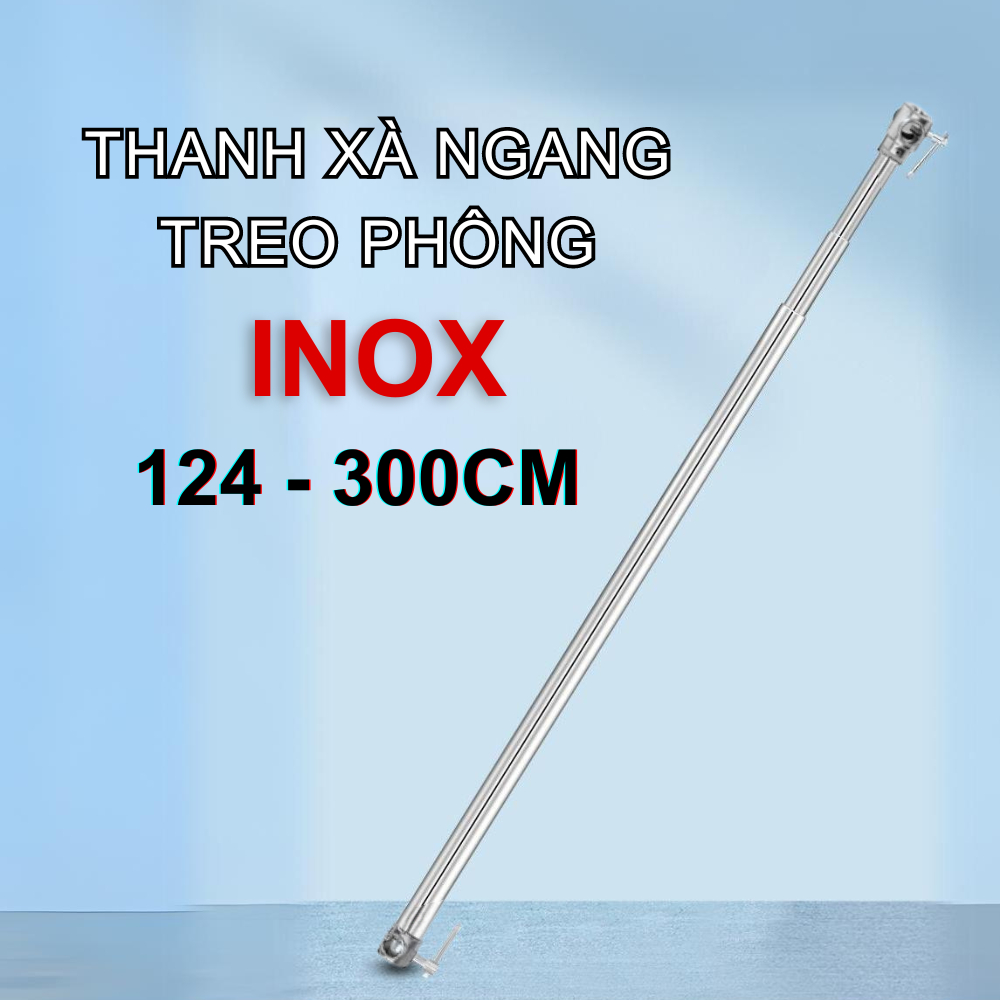Thanh inox treo phông 3m siêu chắc (loại tốt) | Shopee Việt Nam