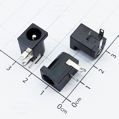 DC5525 Đầu Nối Nguồn DC Cái 5525 Hàn PCB Kim 2.5mm | Shopee Việt Nam