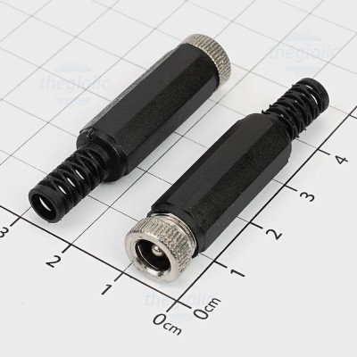 YX-5525 Đầu Nối Nguồn DC Cái 5.5x2.5mm Hàn Dây | Shopee Việt Nam