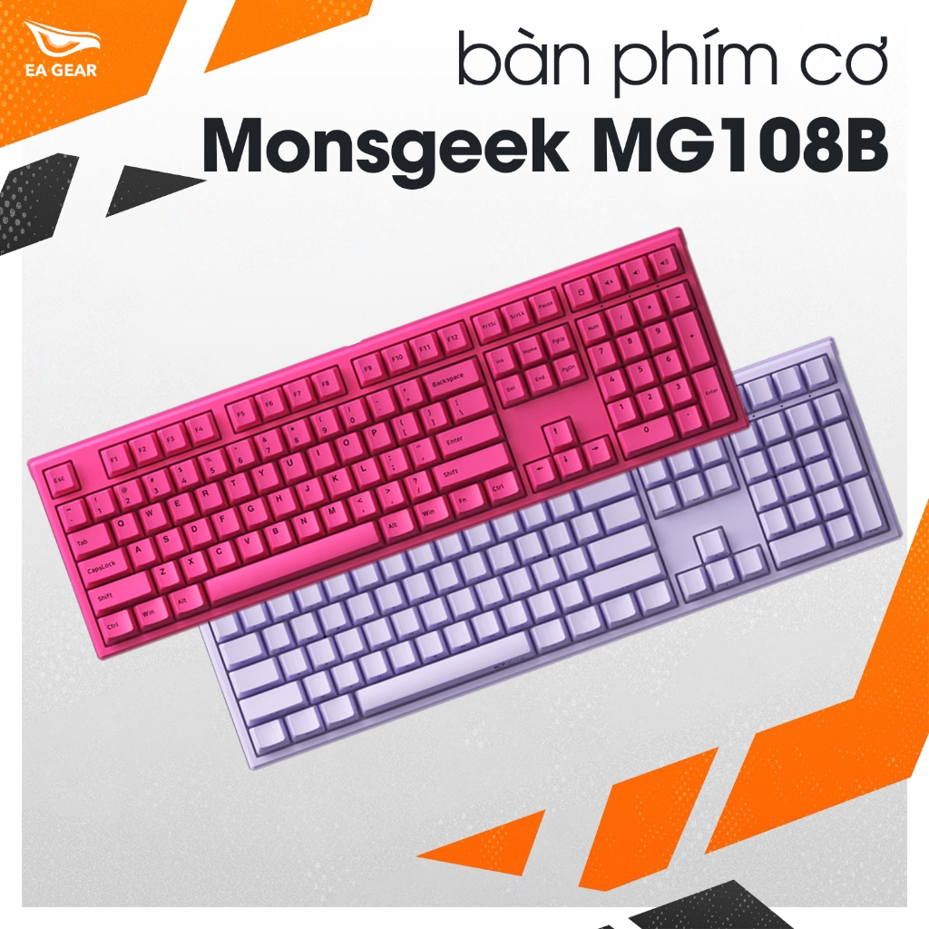 [Sẵn hàng] Bàn Phím Cơ Monsgeek MG108B fullsize 3 mode hotswap led RGB ...