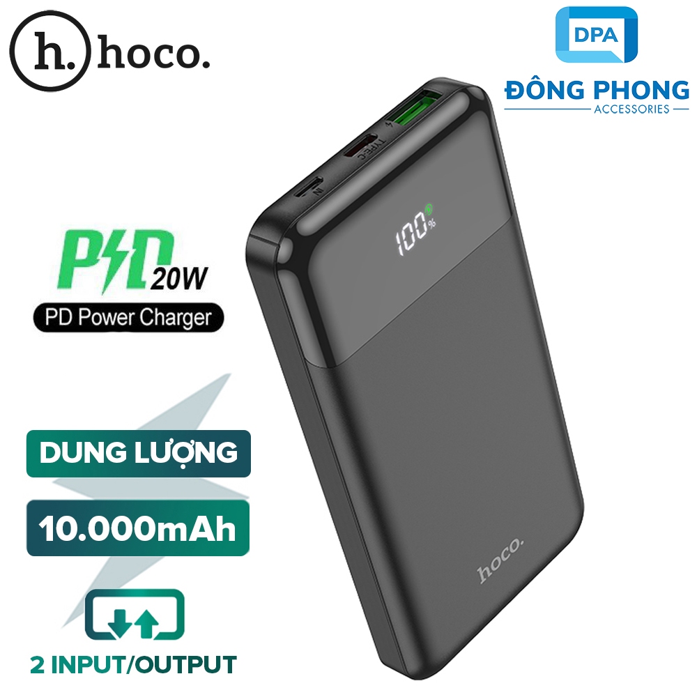 Pin Sạc Dự Phòng Hoco J102 10000mAh Chính Hãng ( PD 20W, QC3.0/ PD3.0 ...