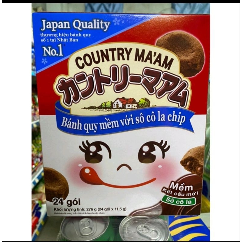 Bánh Quy Mềm Sôcôla Chip Country Ma'am. | Shopee Việt Nam