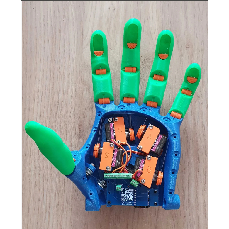 Bàn tay robot in 3d lập trình điểu khiển bằng arduino - 3dpros | Shopee Việt Nam