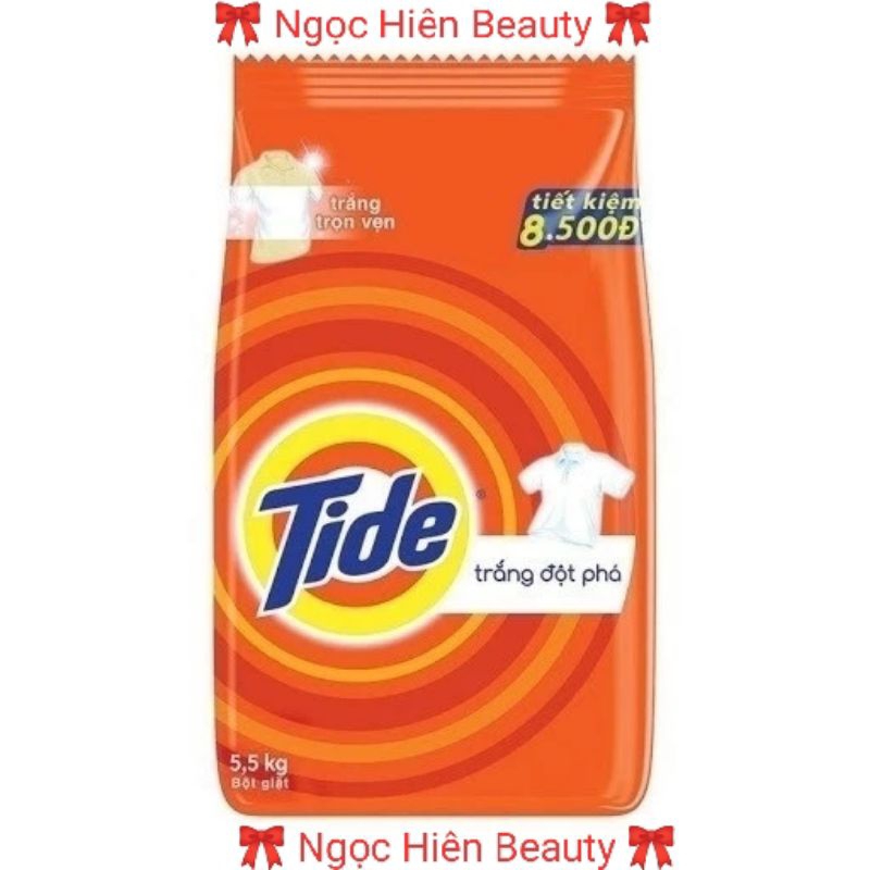 (Combo 3 Túi) Bột giặt Tide 5,3Kg Trắng Đột Phá | Shopee Việt Nam