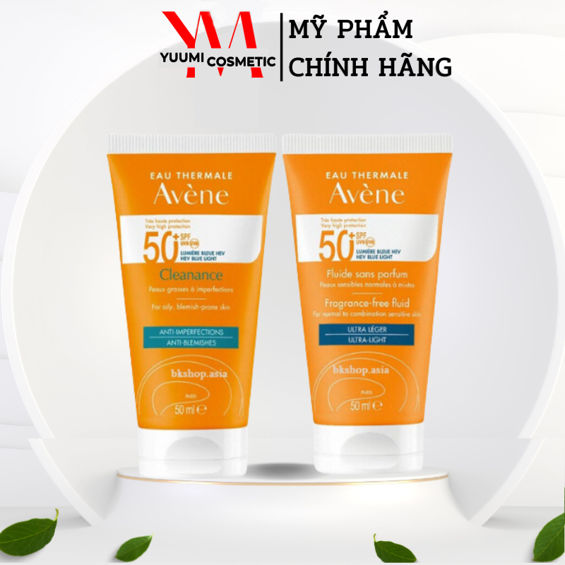 Kem Chống Nắng Avene Dry Touch Fluide SPF50+ 50ml - Avene Mattifying ...