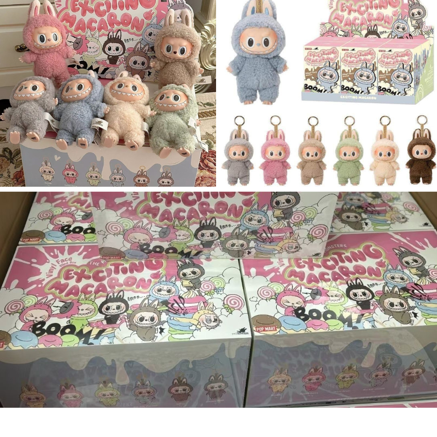 Mô hình Box random - Full set - Labubu Exciting Macaron - decor ...